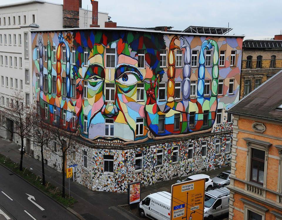 Alemanha recupera prédios antigos com grafites e galerias de arte ...