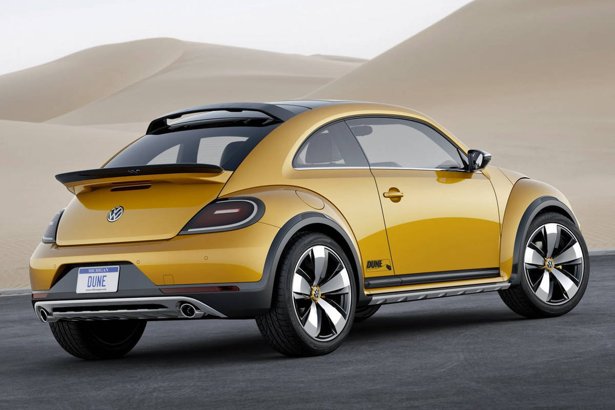 Novo VW Fusca ganha versão aventureira em Detroit - Fotos - R7 Carros