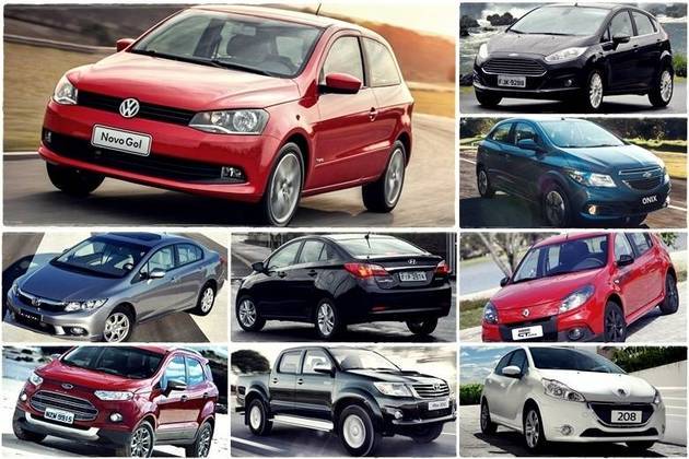 Veja os 50 carros mais vendidos do Brasil na primeira quinzena de ...