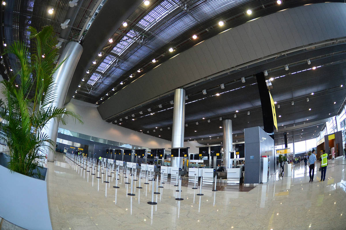 Novo terminal aumenta em 40% a capacidade de passageiros do aeroporto ...