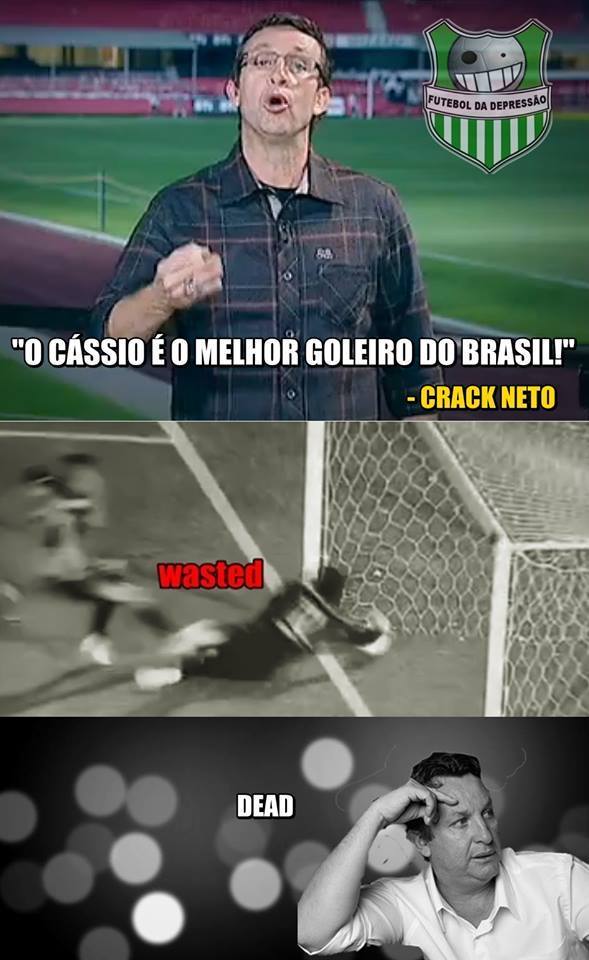 Frangaço de Cássio em derrota do Corinthians vira alvo dos memes da web ...