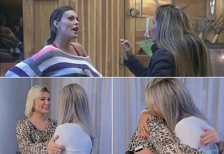 Andressa Urach e Denise Rocha se reencontram pela primeira vez após A ...