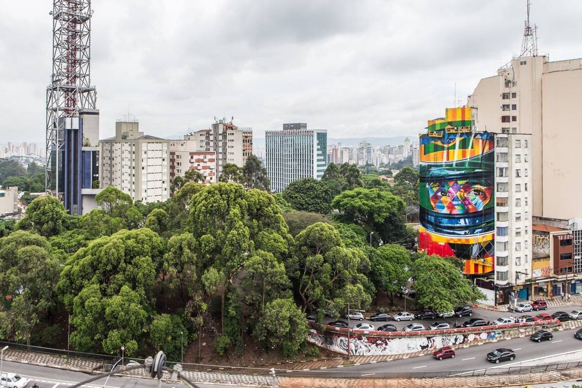 SP ganha mural em homenagem a Ayrton Senna - Fotos - R7 São Paulo
