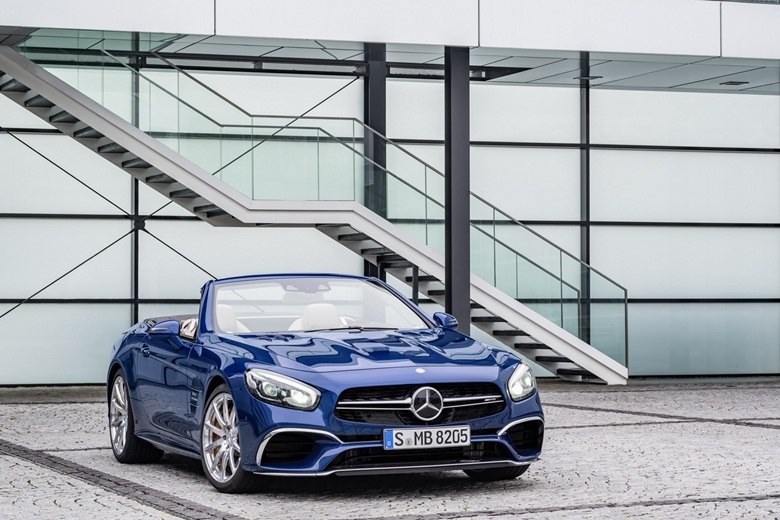 Mercedes mostra imagens do novo conversível SL - Fotos - R7 Carros