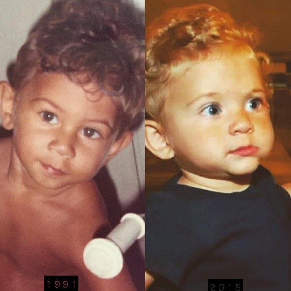 A cara do pai! Filho de Fagner visita treino da seleção e torcida se ...