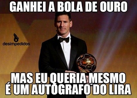 Melhores do mundo não escapam dos memes no troféu Bola de Ouro - Fotos ...