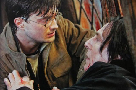 Astro de Harry Potter presta homenagem a Alan Rickman, o professor Snape, nas redes sociais ...
