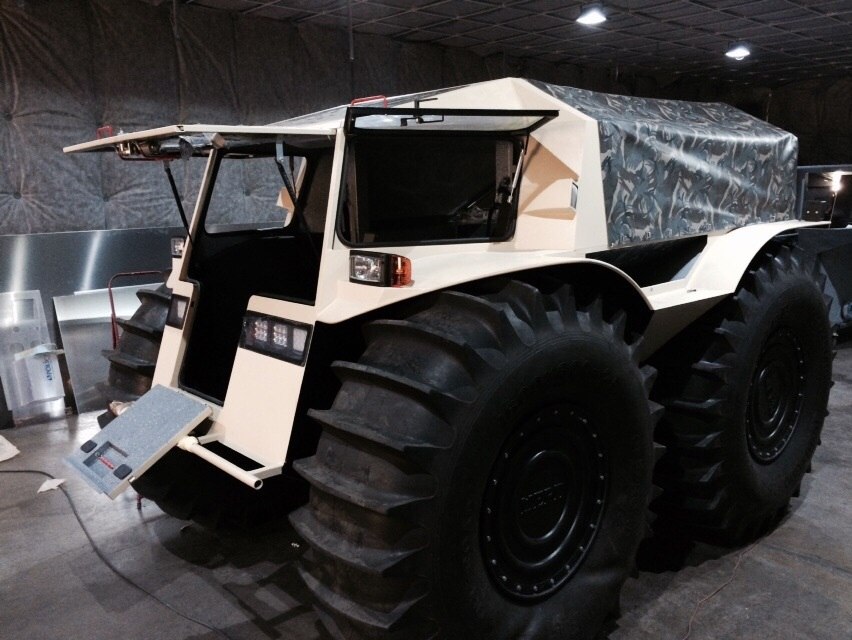 Conheça o 'monstrão' russo Sherp ATV, espécie de caminhão que anda ...