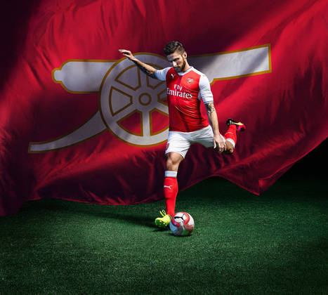 Conheça o novo uniforme do Arsenal para a próxima temporada - Fotos ...