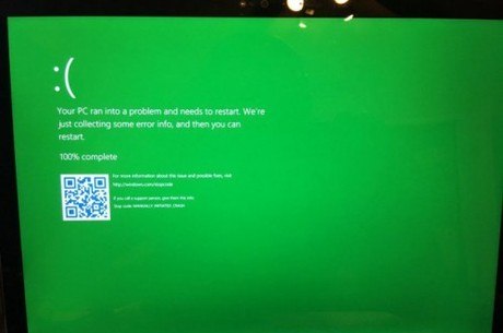Microsoft implementa "tela verde da morte" no Windows 10 - Tecnologia e ...