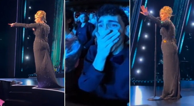 Adele interrompe show para pedir que seguranças parem de incomodar fã ... Adele interrompe show para pedir que seguranças parem de incomodar fã ...