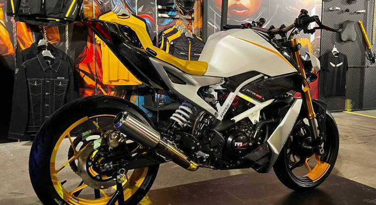 TVS apresenta Apache 310 com motor BMW que pode vir ao Brasil - Prisma - R7 Autos Carros