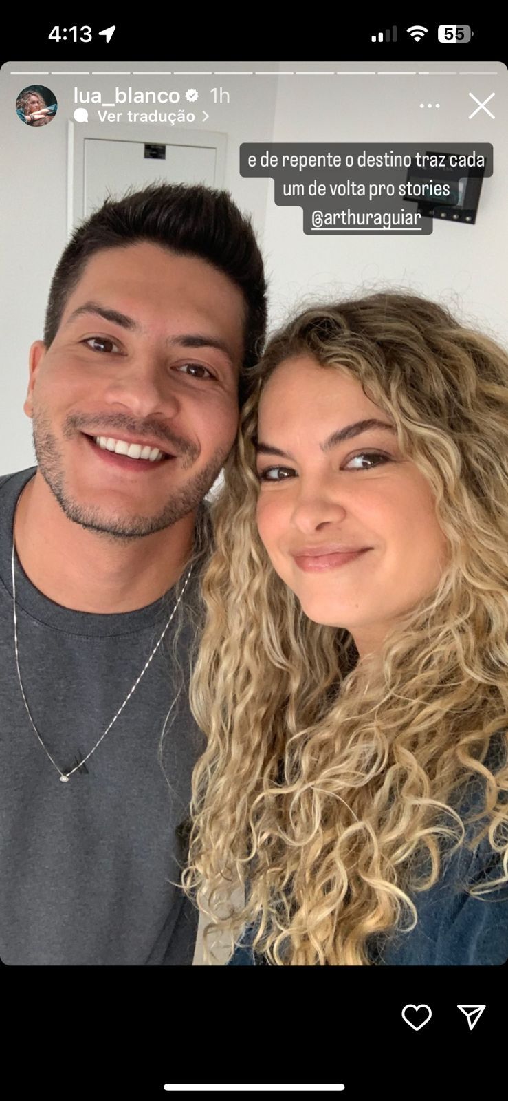 Arthur Aguiar e Lua Blanco se reencontram e agitam fãs de 'Rebelde' na web - Entretenimento - R7 ...