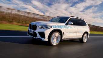 BMW iX5 Hydrogen que mostra que o futuro pode ser movido a hidrogênio ...