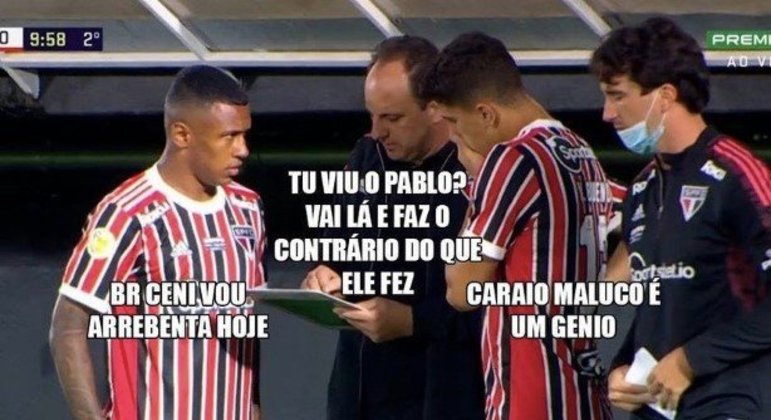 Pablo e Luciano protagonizam memes da derrota do São Paulo para o ...
