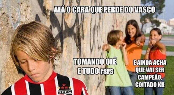 Vitória do Vasco sobre o São Paulo gera enxurrada de memes nas redes ...