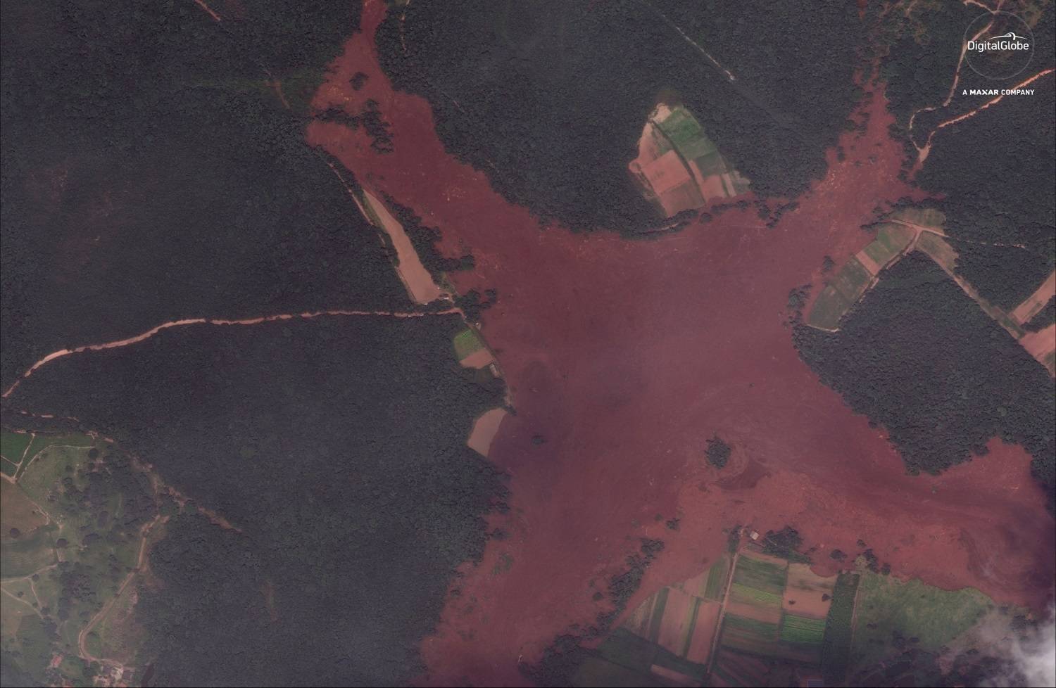 Imagens aéreas mostram antes e depois da tragédia de Brumadinho - Fotos ...