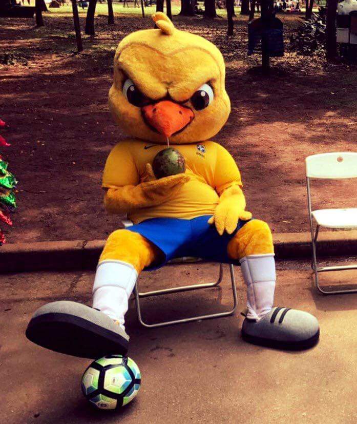 Canarinho Mania: a história por trás do mascote 'pistola' da seleção ...
