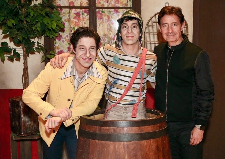 Musical sobre Chaves recebe visita ilustre do filho de Roberto Bolaños ...