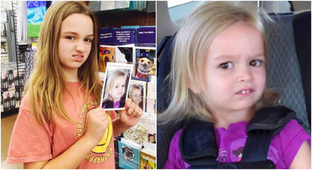 Dez anos depois: veja como está Chloe Clem, a menina que virou meme com ...