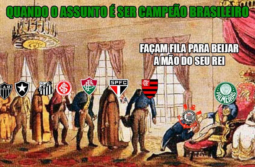 Título do Brasileirão do Palmeiras rende enxurrada de memes na web ...