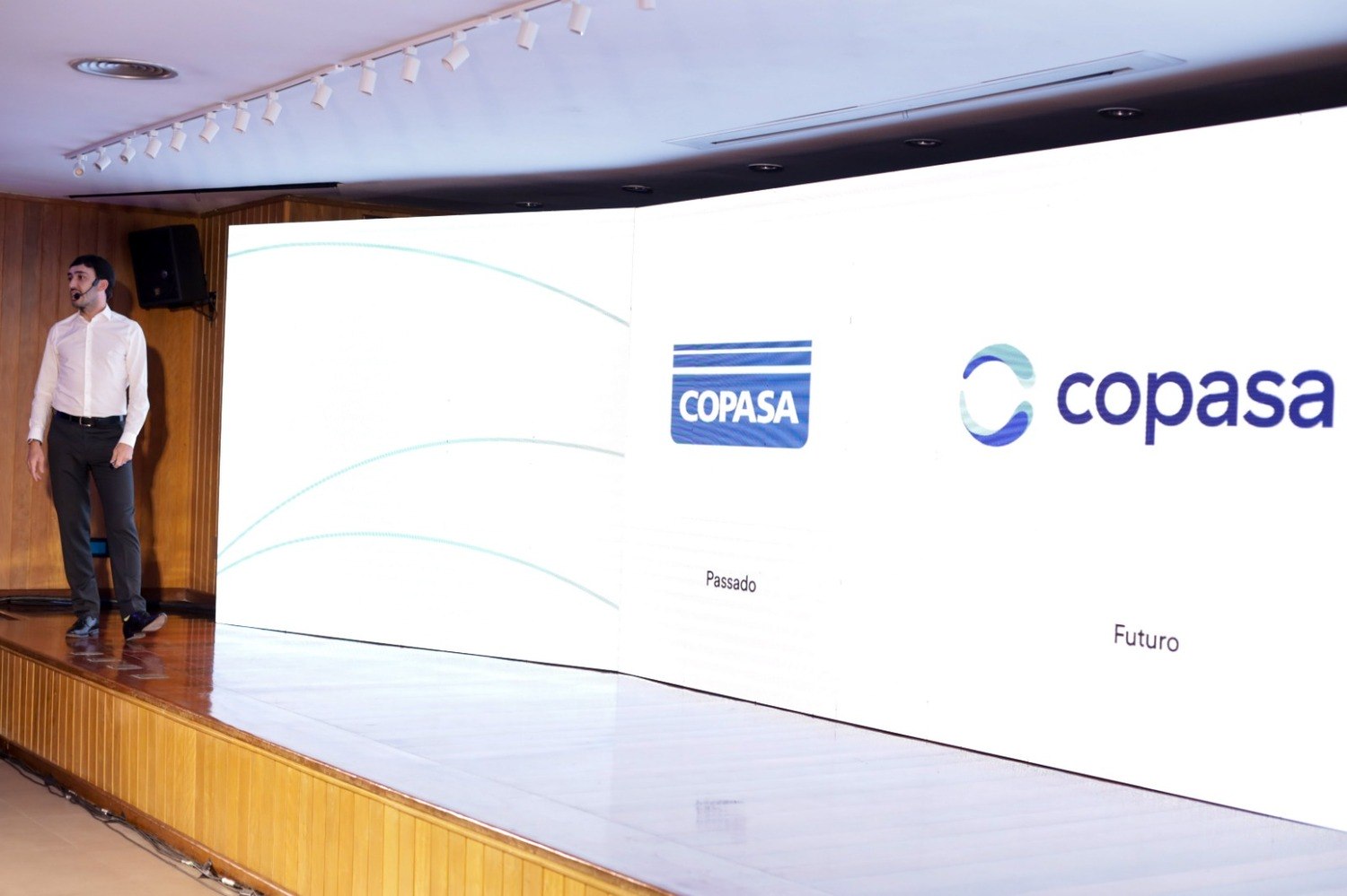 Copasa revela reformulação da marca com novo logotipo, uniformes e ...