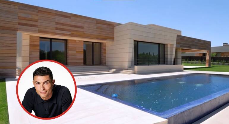 De piscina a campo de futebol: conheça a mansão de CR7 que você pode ...