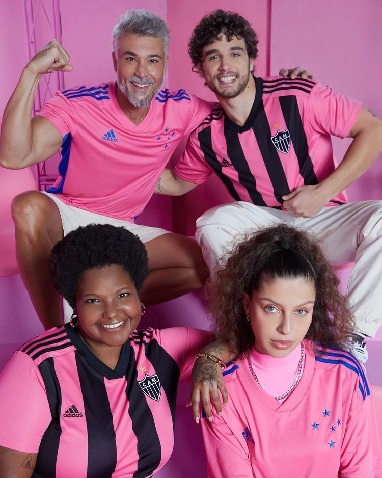 Times lançam camisas temáticas para Outubro Rosa; veja os uniformes ...