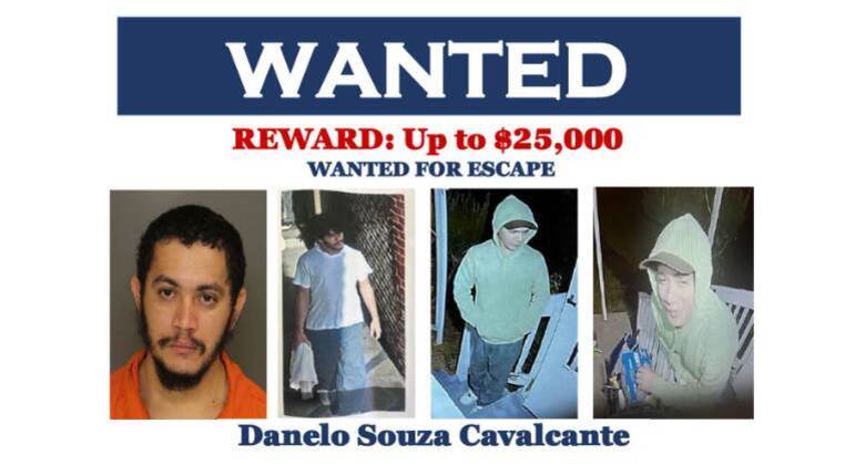 Recompensa por brasileiro fugitivo nos EUA aumenta para R$ 125 mil ...