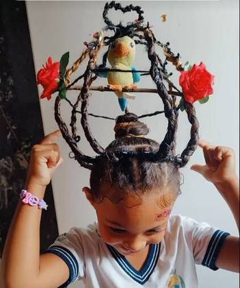 Dia do Cabelo Maluco: veja os penteados mais criativos que viralizaram nas redes - Fotos - R7 Beleza