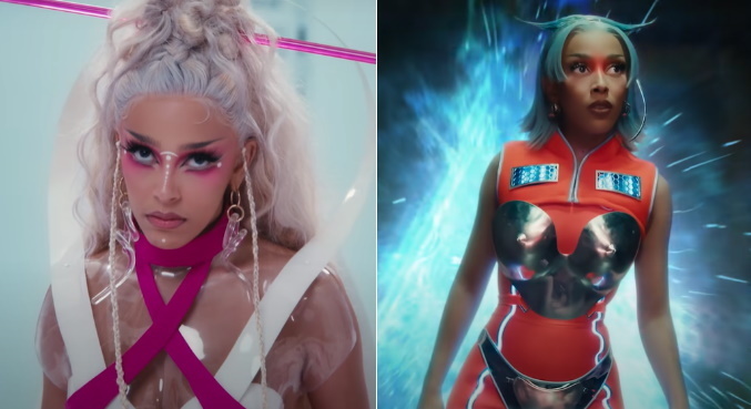 Doja Cat comanda missão espacial no clipe de 'Get Into It (Yuh ... Doja Cat comanda missão espacial no clipe de 'Get Into It (Yuh ...