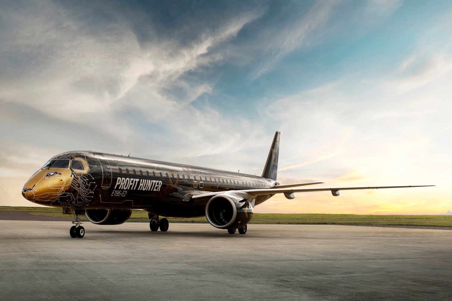E195-E2 da Embraer faz pouso de estreia no London City Airport - Prisma ...