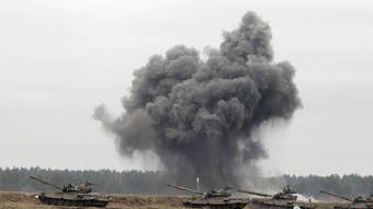 Tropas da Otan simulam ataque com tanques a menos de 200 km da ...