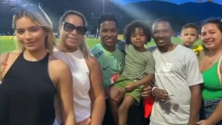 Família de Endrick vive expectativa de 1º jogo pela seleção no Brasil ...