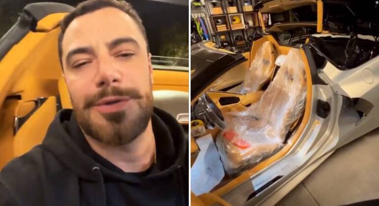 Máquinas milionárias: Felipe Titto exibe amor por carros de luxo nas ...