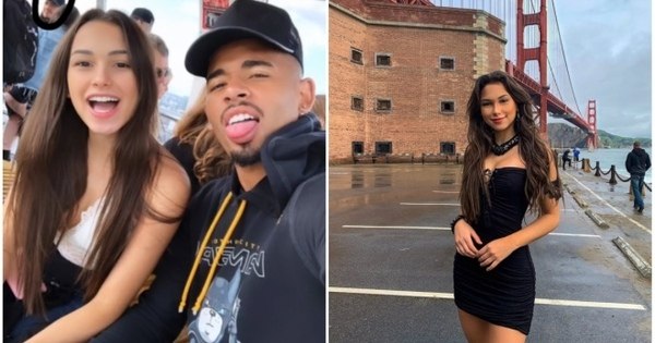 Gabriel Jesus assume namoro com modelo e atriz Fernanda Queiroz - Fotos ...