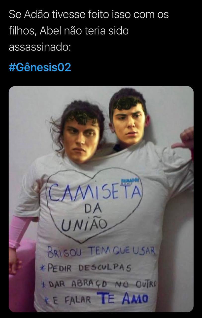 No segundo capítulo de Gênesis, filhos de Adão e Eva rendem memes na ...