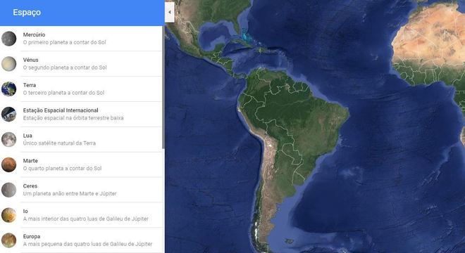 Saiba como explorar o Sistema Solar em detalhes pelo Google Maps ...