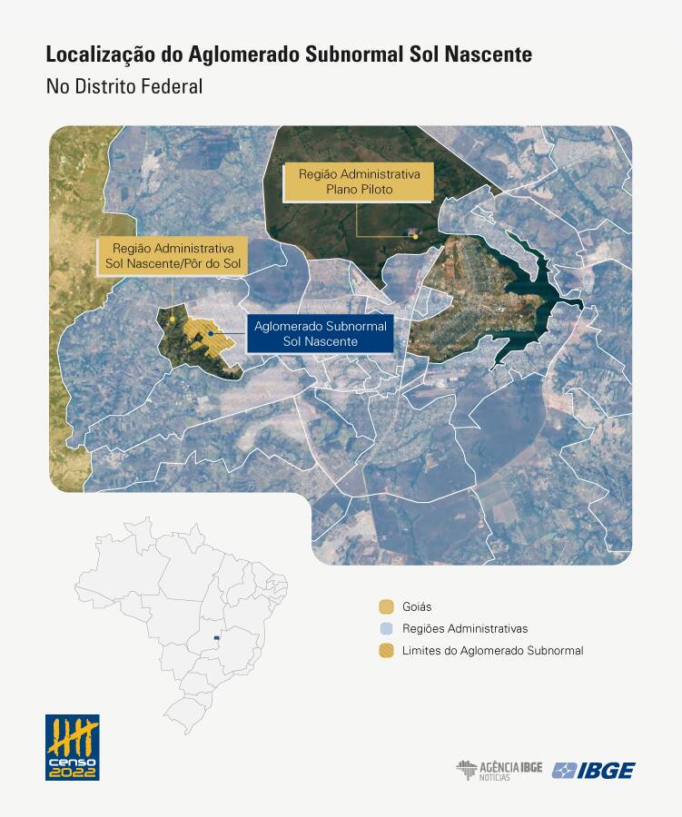 Sol Nascente, no DF, supera a Rocinha e se torna a maior favela do Brasil - Notícias - R7 Brasília