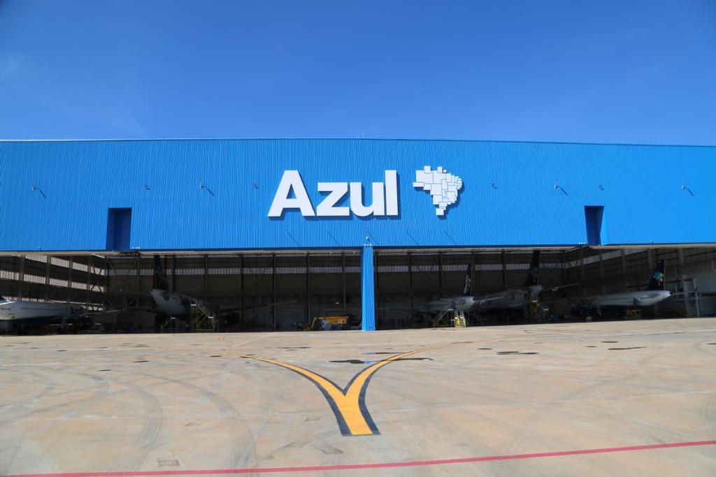 Hangar da Azul em Campinas comemora 2 anos de serviços - Prisma - R7 ...