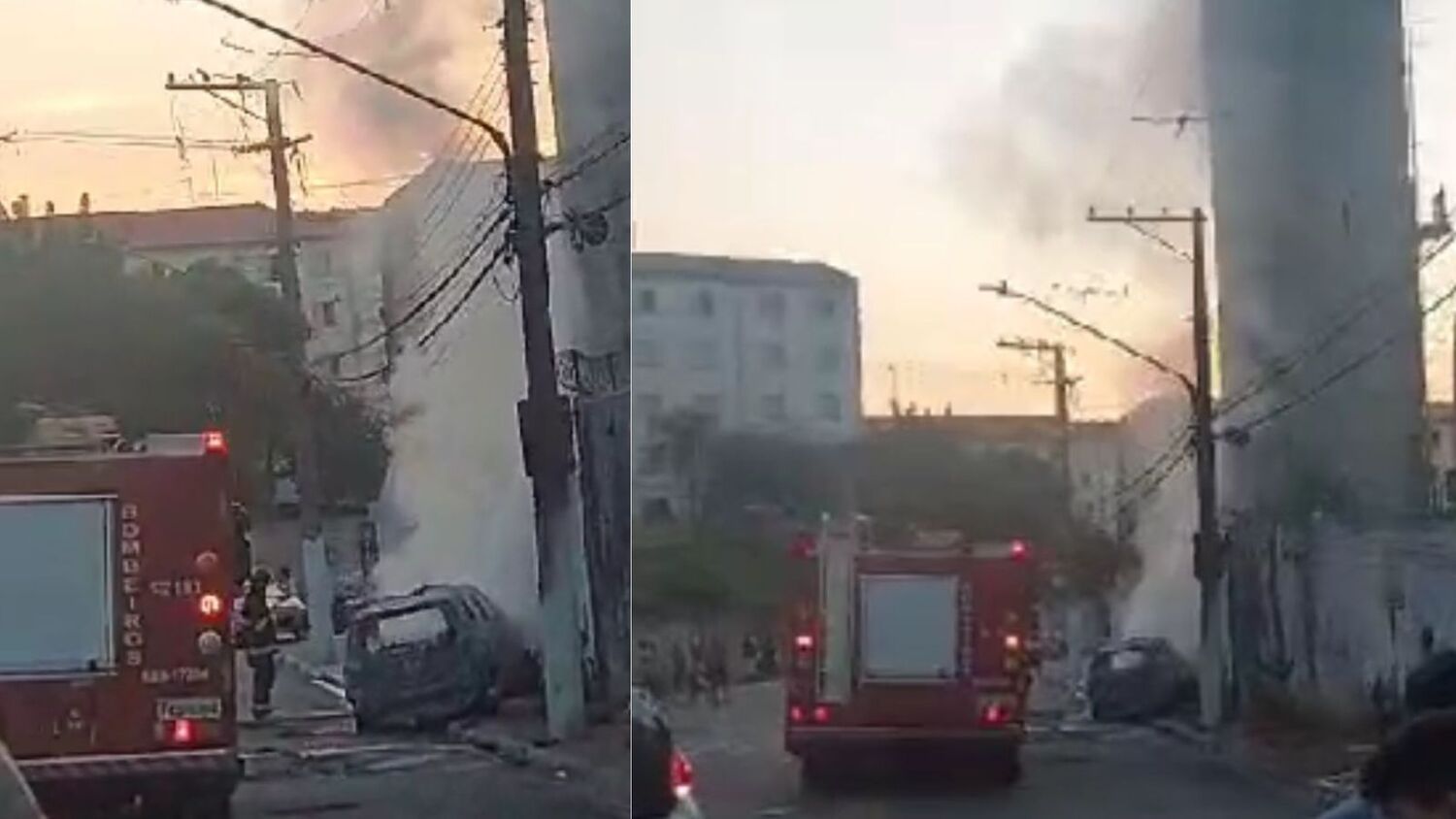 Homem ateia fogo no carro da ex-mulher e causa acidente após briga na zona leste de SP ...