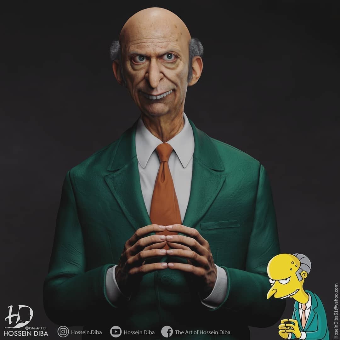 'Simpsons' ganha versão realista em trabalho de artista turco - Fotos ...