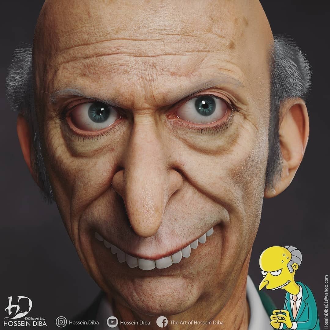'Simpsons' ganha versão realista em trabalho de artista turco - Fotos ...