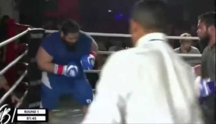 Hulk Iraniano passa vergonha com nocaute em primeira luta no boxe ...