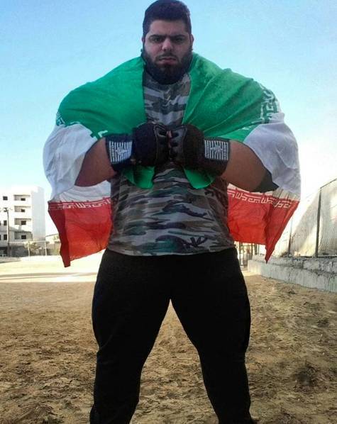 Hulk Iraniano treina 'soco mortal' e diz que adversário sairá de maca ...