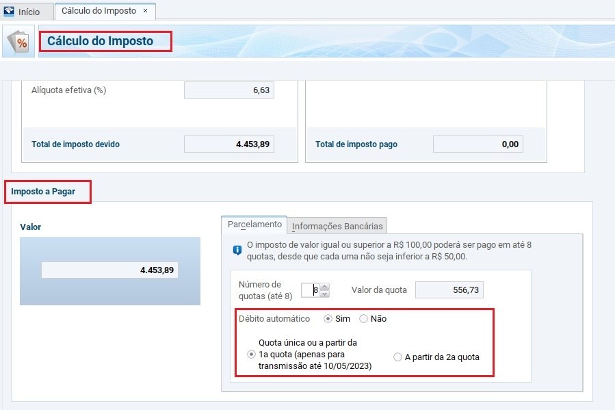 Tem imposto a pagar no IR 2023? Veja como parcelar e colocar em débito ...