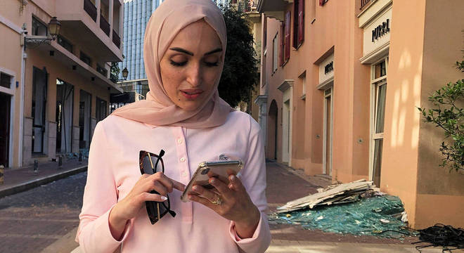 Noiva de Beirute fala de explosão durante sessão de fotos: 'Chocada ...