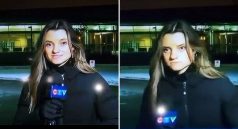 Repórter canadense passa mal e cambaleia ao vivo: 'Não estou me ...