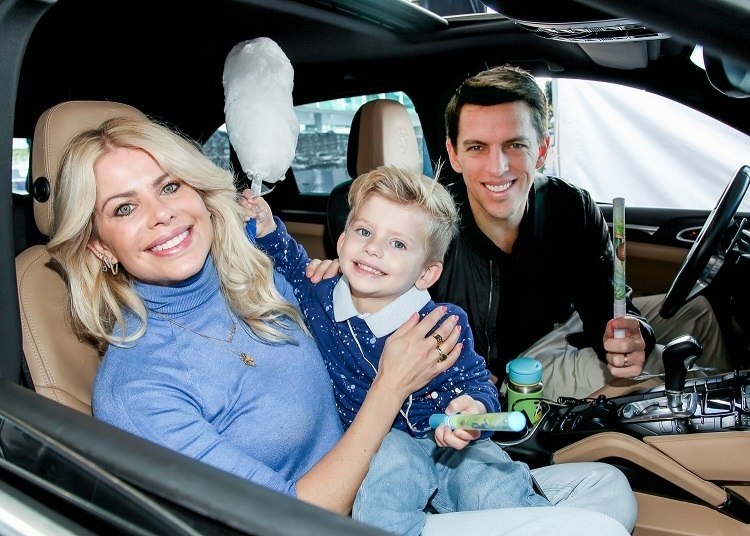 Karina Bacchi e marido são vistos juntos pela primeira vez após crise ...