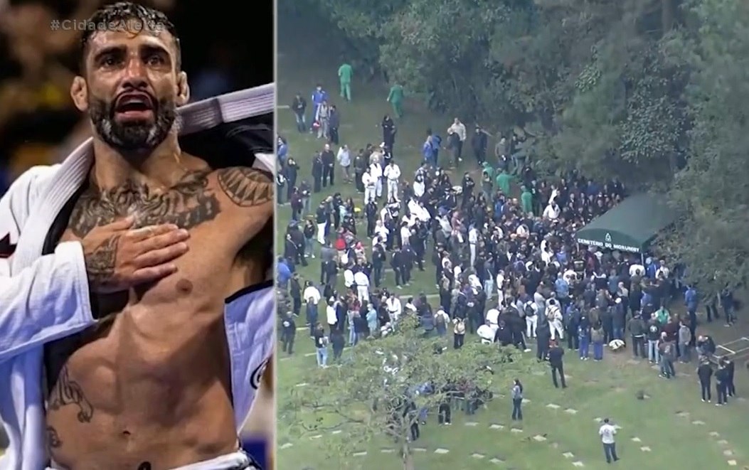 Leandro Lo é enterrado em SP, e amigos usam quimono no adeus; veja ...